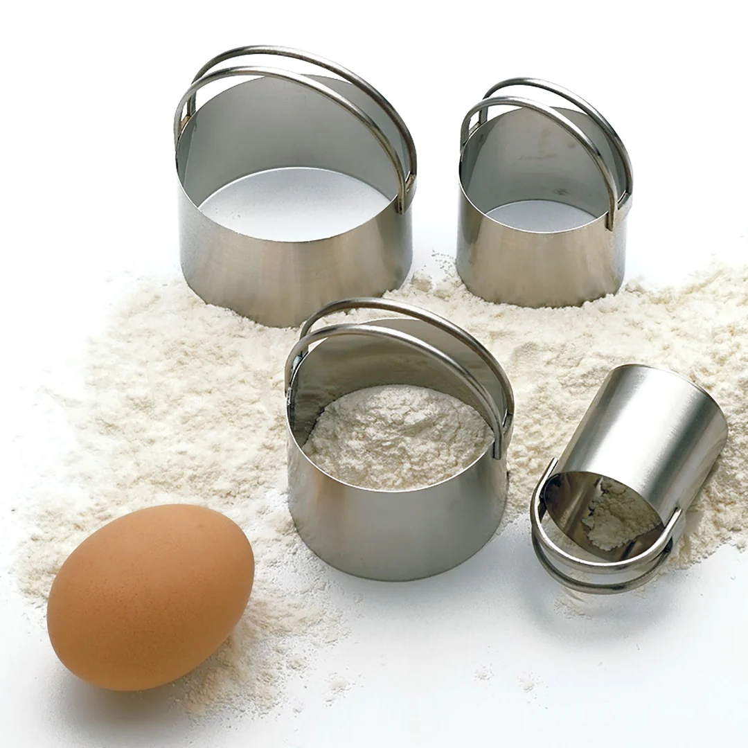 Round Biscuit Cutters - Set Of 4 – Cassandra's Kitchen