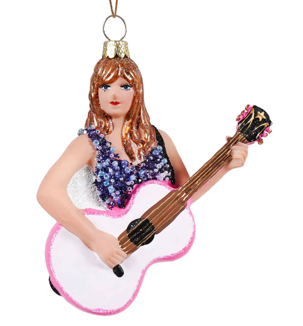 Taylor Swift with Guitar Ornament – Cassandra's Kitchen