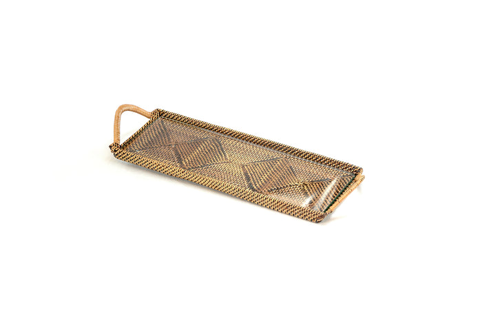 Narrow Tray with Glass Bottom | Hors d'Oeuvres Tray – Cassandra's Kitchen