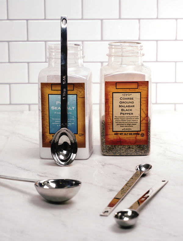 Long Handle Measuring Spoon - Set of 4 – Cassandra's Kitchen