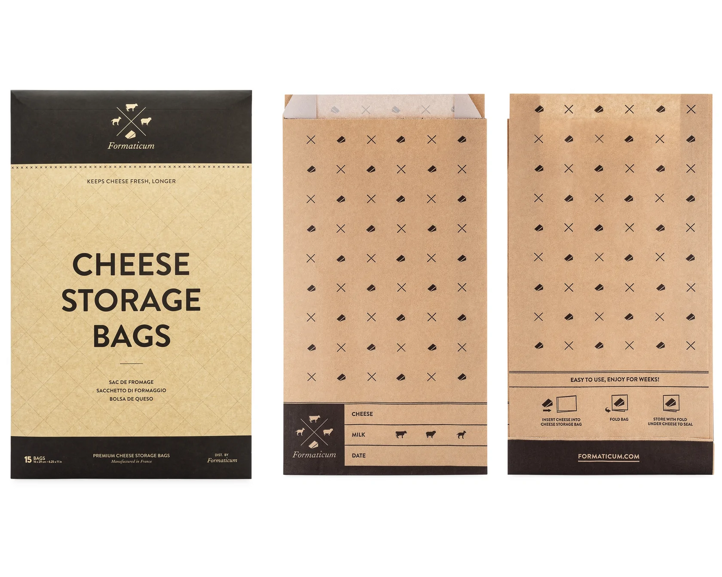Cheese storage bags – Cassandra's Kitchen