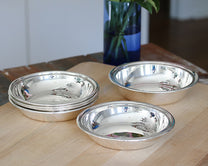 HÔTEL Silver Round Dish | Vintage Pure Silver Serving Dish – Cassandra ...